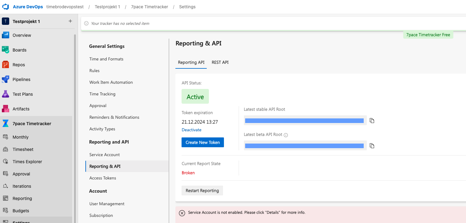 Cómo conectar Azure DevOps + 7pace a Memtime